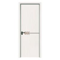 China Interior Smooth WPC Hollow Door Opening Direction Inwards / Outwards for sale