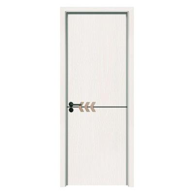 China Interior Smooth WPC Hollow Door Opening Direction Inwards / Outwards for sale