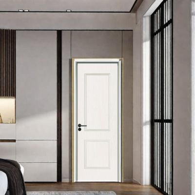 China Long Lasting Painting WPC Door with Embossed or Smooth Surface Treatments Providing Moisture and Rot Resistance for sale
