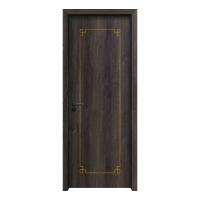 China Termite Proof High Durability WPC Hollow Door Embossed Surface Treatment for sale