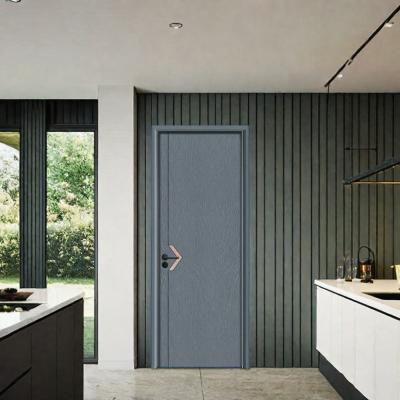 China Durable and energy WPC Hollow Door with composite construction providing moisture resistance and modern design for interior spaces for sale