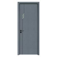 China Bedroom WPC Hollow Door Moisture Resistant Heat Insulation for sale