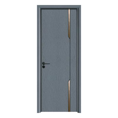 China Low Maintenance WPC Hollow Door with Excellent Heat Insulation for Comfortable Indoor Temperature for sale