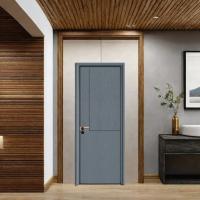 China WPC Interior Door Hollow Core Durable Waterproof Termite Resistant Door Perfect for Residential and Commercial Settings for sale