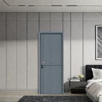 China Mould-Proof Lightweight WPC Hollow Door Customized Finishes for sale