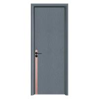 China Swing Open Style WPC Hollow Door 600mm 700mm 800mm Width for sale