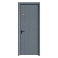 China Inwards / Outwards Opening WPC Hollow Door For Building Needs for sale