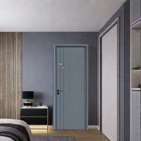 China Soundproof WPC Hollow Door with customizable surface options and superior moisture resistance designed for indoor in various spaces for sale