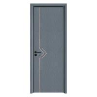 China Moisture Resistant and Heat Insulating Customizable WPC Interior Hollow Door for Modern Homes for sale