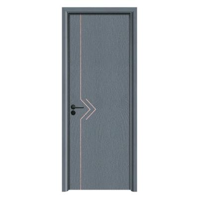 China Moisture Resistant and Heat Insulating Customizable WPC Interior Hollow Door for Modern Homes for sale