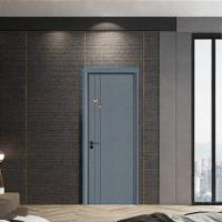 China Customizable WPC Hollow Door with Moisture Resistance and Soundproof Properties Suitable for Interior Residential Settings for sale