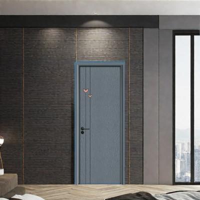 China Customizable WPC Hollow Door with Moisture Resistance and Soundproof Properties Suitable for Interior Residential Settings for sale