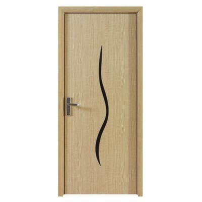 China Easy To Install Impact Resistant Maintenance Free WPC Hollow Composite Door for sale