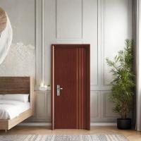 China Durable WPC Hollow Door with 45mm thickness 30 dB sound insulation and termite proof for interior use for sale
