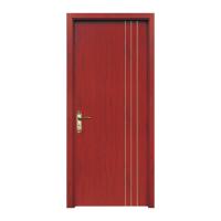 China Customizable WPC Interior Door with Embossed and Smooth Finishes Offering Superior Strength Stability and Energy Efficiency for sale