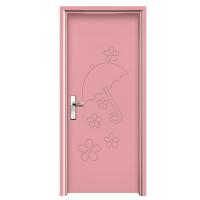 China Formaldehyde Free Hollow WPC Door with Soundproof and Heat Insulation for Modern Interiors for sale