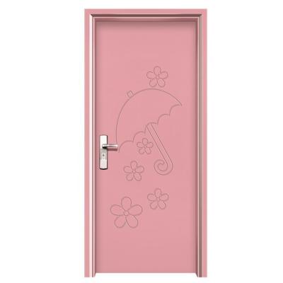 China Formaldehyde Free Hollow WPC Door with Soundproof and Heat Insulation for Modern Interiors for sale