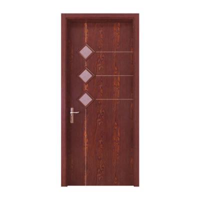 China WPC Glass Door durable composite door featuring advanced heat insulation and termite proof construction for long lasting for sale