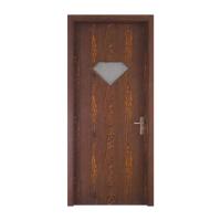 China Termite Proof Mold Proof Soundproof WPC Glass Hollow Composite Door for Modern Interiors for sale
