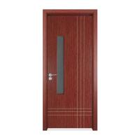 China Termite Proof Mold Proof Soundproof WPC Glass Hollow Composite Door for Modern Interiors for sale