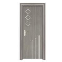 China Fire Rating Class A WPC Interior Door with Stainless Steel Hinge and 30dB Sound Insulation for sale