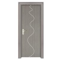 China Customizable WPC Interior Door hollow composite door designed for residential and commercial interior environments for sale