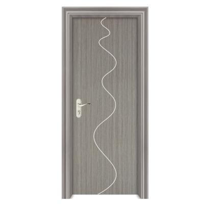 China Customizable WPC Interior Door hollow composite door designed for residential and commercial interior environments for sale