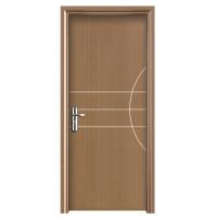 China Soundproof and Heat Insulated WPC Hollow Door Composite Interior Door Designed for Long Lasting in Residential and Commercial Environments for sale