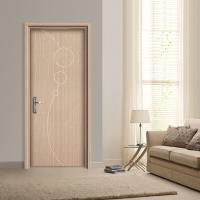 China Waterproof Termite Proof WPC Hollow Core Interior Door Made from Recycled Materials Mold Resistant for sale