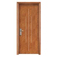 China Modern WPC Hollow Door Constructed with 100 Percent WPC Material for Moisture Resistant and Long Lasting Performance for sale
