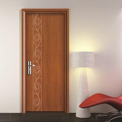 China Waterproof Hollow WPC Interior Door Termite Proof Construction Delivering Strength and Stylish Appearance for Indoor for sale