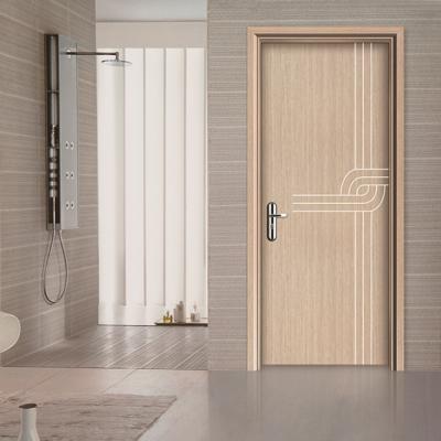 China Customizable WPC Interior Door Hollow Composite Material Waterproof Fire Retardant with Excellent Soundproof and Heat Insulation Properties for sale