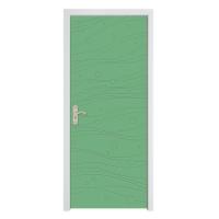 China Contemporary Design WPC Interior Door with 30dB Sound Insulation Made from Recycled Materials for sale