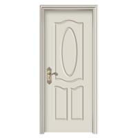 China Painting WPC Door composite hollow door made with 100 percent WPC material providing durability and resistance to humidity and rot for sale