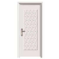 China Formaldehyde Free Moisture Resistant Soundproof Design Painting WPC Hollow Door for Modern Interiors for sale
