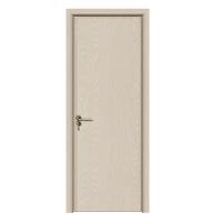 China Factory Direct Formaldehyde-free Customizable Fireproof WPC Hollow Interior Door with Modern Design for sale