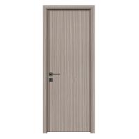 China 35mm/45mm Thickness Rot Resistant Maintenance-free WPC Hollow Door for Interior Use for sale