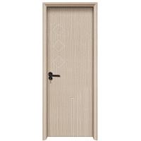 China Moisture Resistant and Termite Resistant WPC Interior Door with Hollow Composite Frame for Low Maintenance for sale