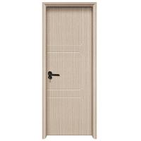 China Customizable Moisture Resistant Termite Proof Soundproof WPC Hollow Door for Interior Use for sale