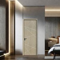 China Eco-Friendly and Durable WPC Hollow Door for Houses with Heat Insulation and Soundproof Features for sale