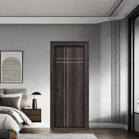 China Composite WPC Hollow Door with Durable Frame and Heat Insulation Designed for Interior in Homes Offices and Commercial Buildings for sale
