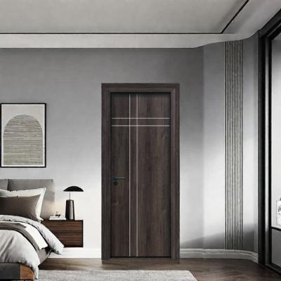 China Composite WPC Hollow Door with Durable Frame and Heat Insulation Designed for Interior in Homes Offices and Commercial Buildings for sale