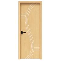 China Customizable and Durable WPC Hollow Door with 45mm Thickness and 1900mm-2500mm Length for Modern Interiors for sale