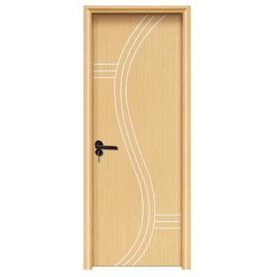 China Customizable and Durable WPC Hollow Door with 45mm Thickness and 1900mm-2500mm Length for Modern Interiors for sale