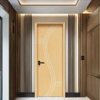 China Long-Lasting Performance with Termite-Proof and Waterproof WPC Hollow Door for sale