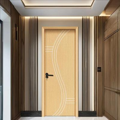 China Long-Lasting Performance with Termite-Proof and Waterproof WPC Hollow Door for sale