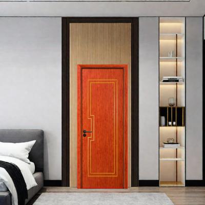 China Excellent Heat Insulation Properties of WPC Hollow Door for Energy Efficiency in Interior Spaces for sale