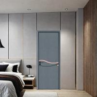 China Durable WPC Hollow Door with Superior Strength Moisture Resistance and Heat Insulation Ideal for Interior in Homes and Offices for sale