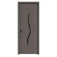 China Formaldehyde-Free Mold Proof WPC Hollow Door with 2400mm Height for Eco-Friendly Interior Use for sale