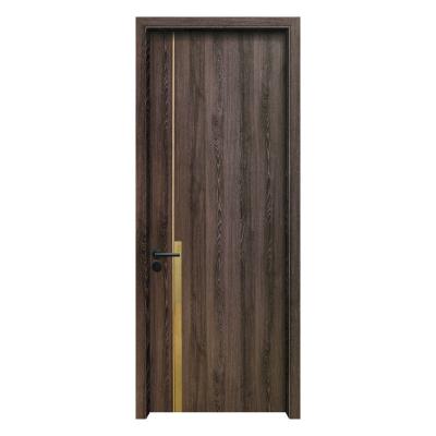 China Good Quality New Arrivals Wood Plastic Composite PVC Finished Surface Indoor Doors Waterproof WPC Material for sale